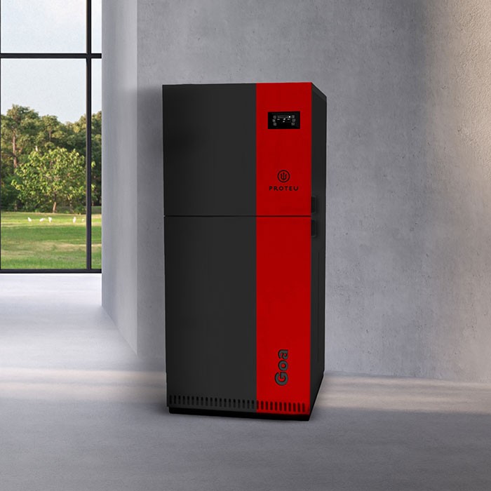 Proteu® Goa Caldeira Pellets Automática | Sanipower